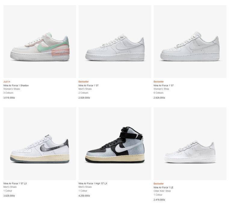 Nike Air Forces Size Charts: Do They Run Big Or Small? - Hood MWR