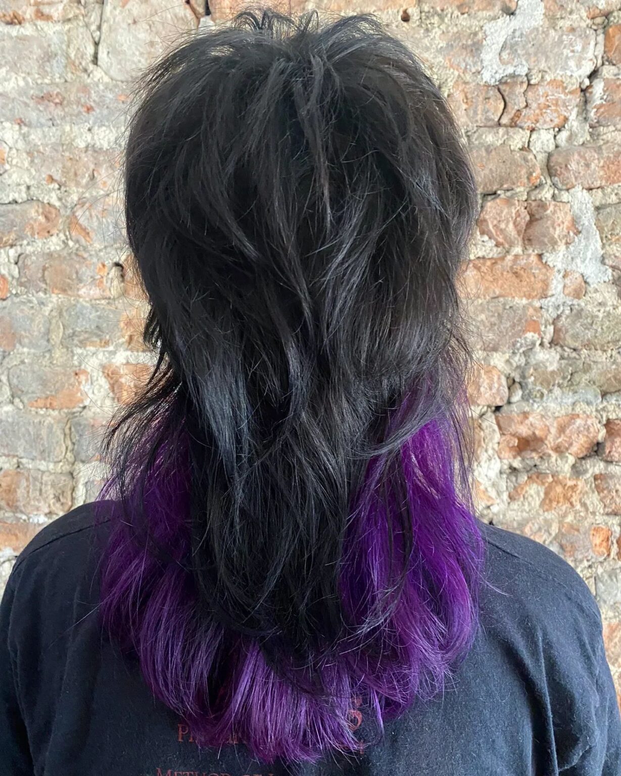 41 Black Hair With Purple Highlights Hairstyles - Hood MWR