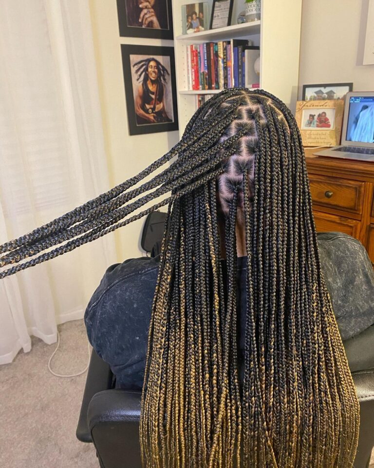 54 Trendiest Medium Knotless Braids for Every Occasion - Hood MWR