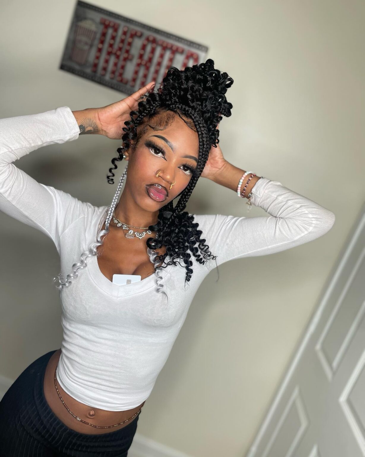 35 Short Knotless Braids Ideas for a Chic Look: Effortless Elegance ...