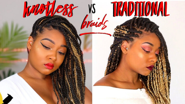 Box Braids Vs. Knotless: Which Is Better Box Braids Or Knotless? - Hood MWR