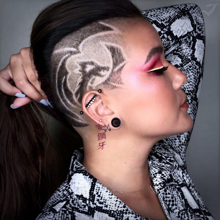 52 Bold Shaved Hairstyles For Women in 2023 - Hood MWR